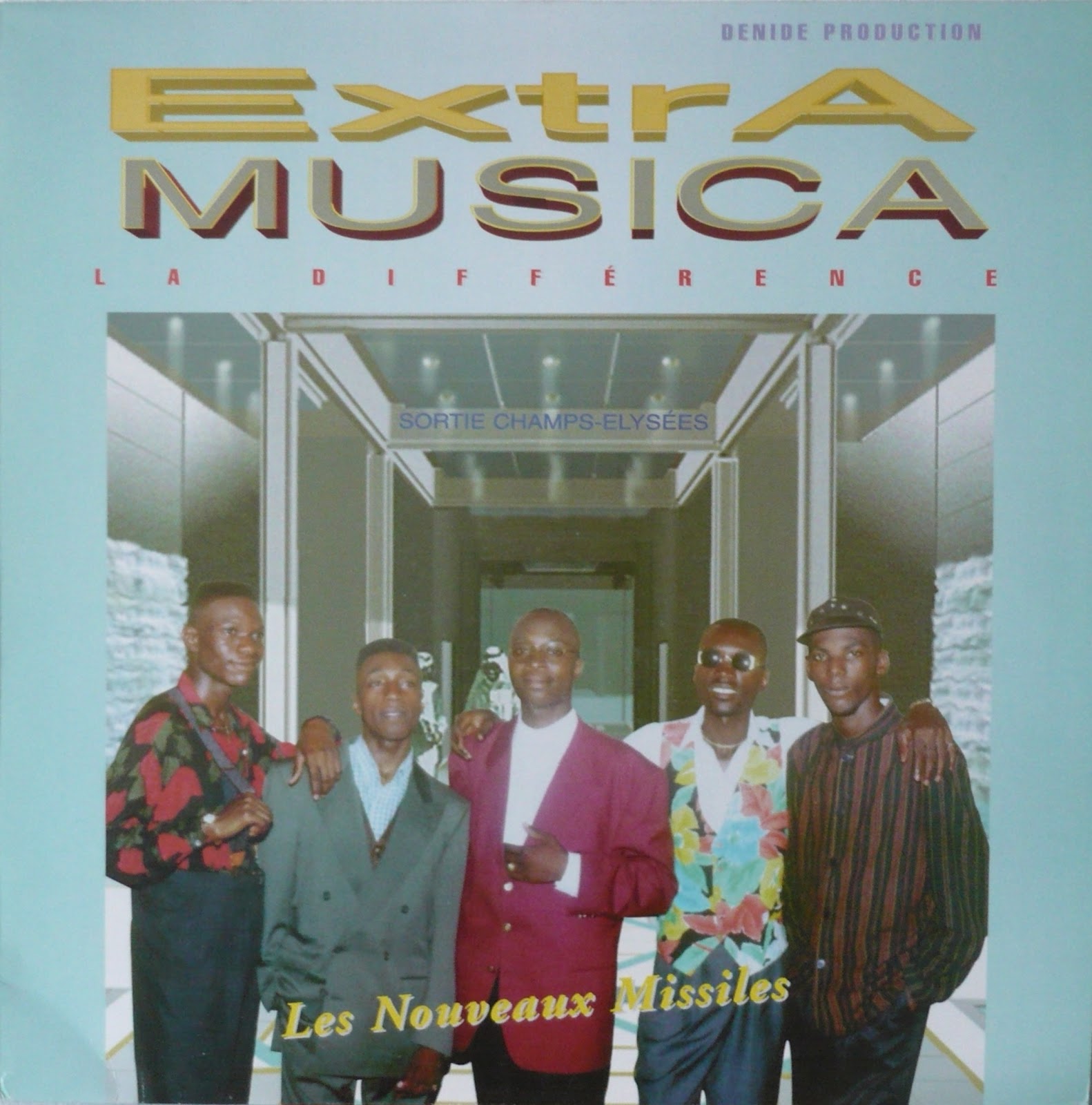 Los sonidos de Africa: Extra Musica - Les Nouveaux Missiles, Lp (1995)
