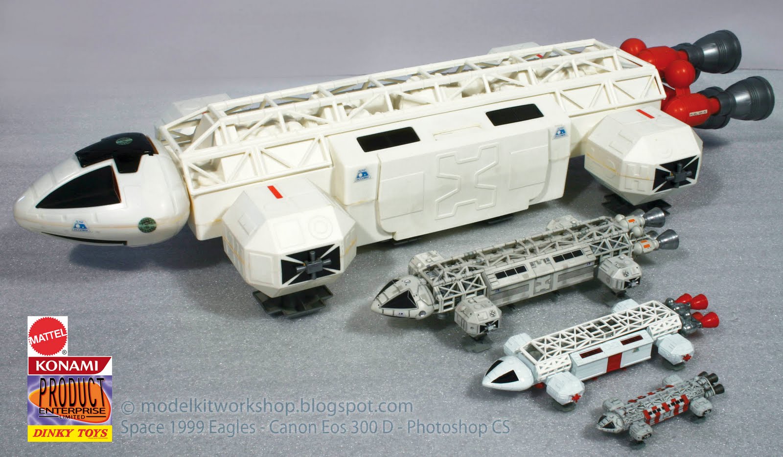 MODELKIT WORKSHOP: SPACE 1999 EAGLE (huge toy) : MATTEL