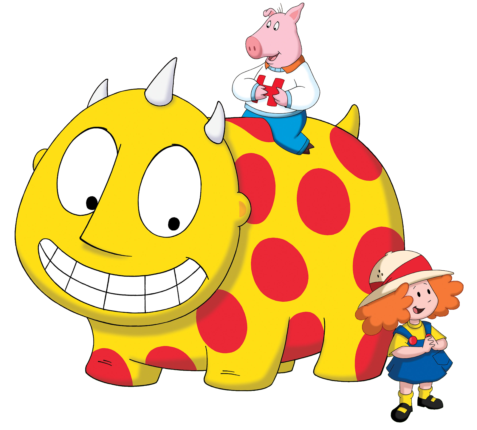 Cartoon Characters: Maggie and the Ferocious Beast (new PNG's)