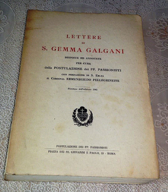 St Gemma Galgani: Letters of Saint Gemma Galgani to her priest-confessor