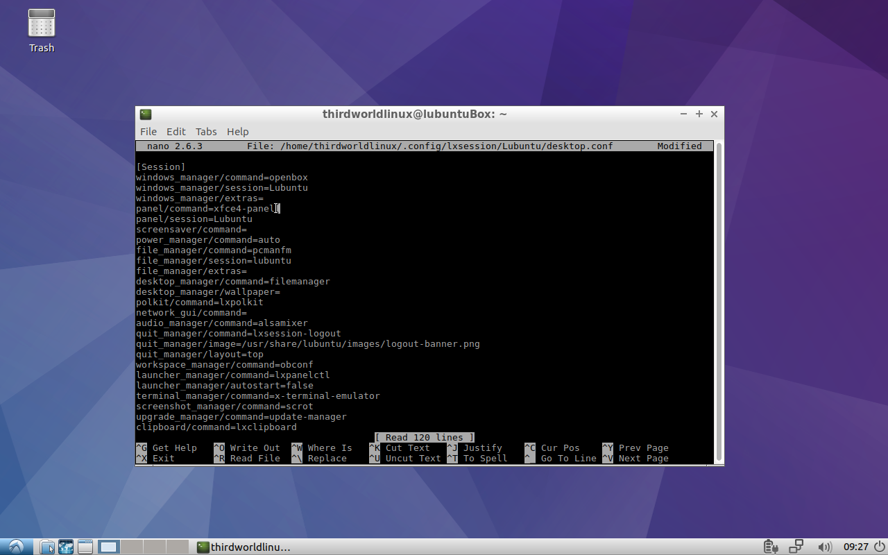 Joao's Thing He Did: Lubuntu With the XFCE Panel, Whisker Menu, Arc ...
