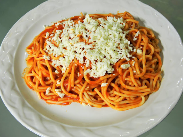 Espagueti Rojo Receta Receta Recetas De Pastas Recetas Mexicanas My