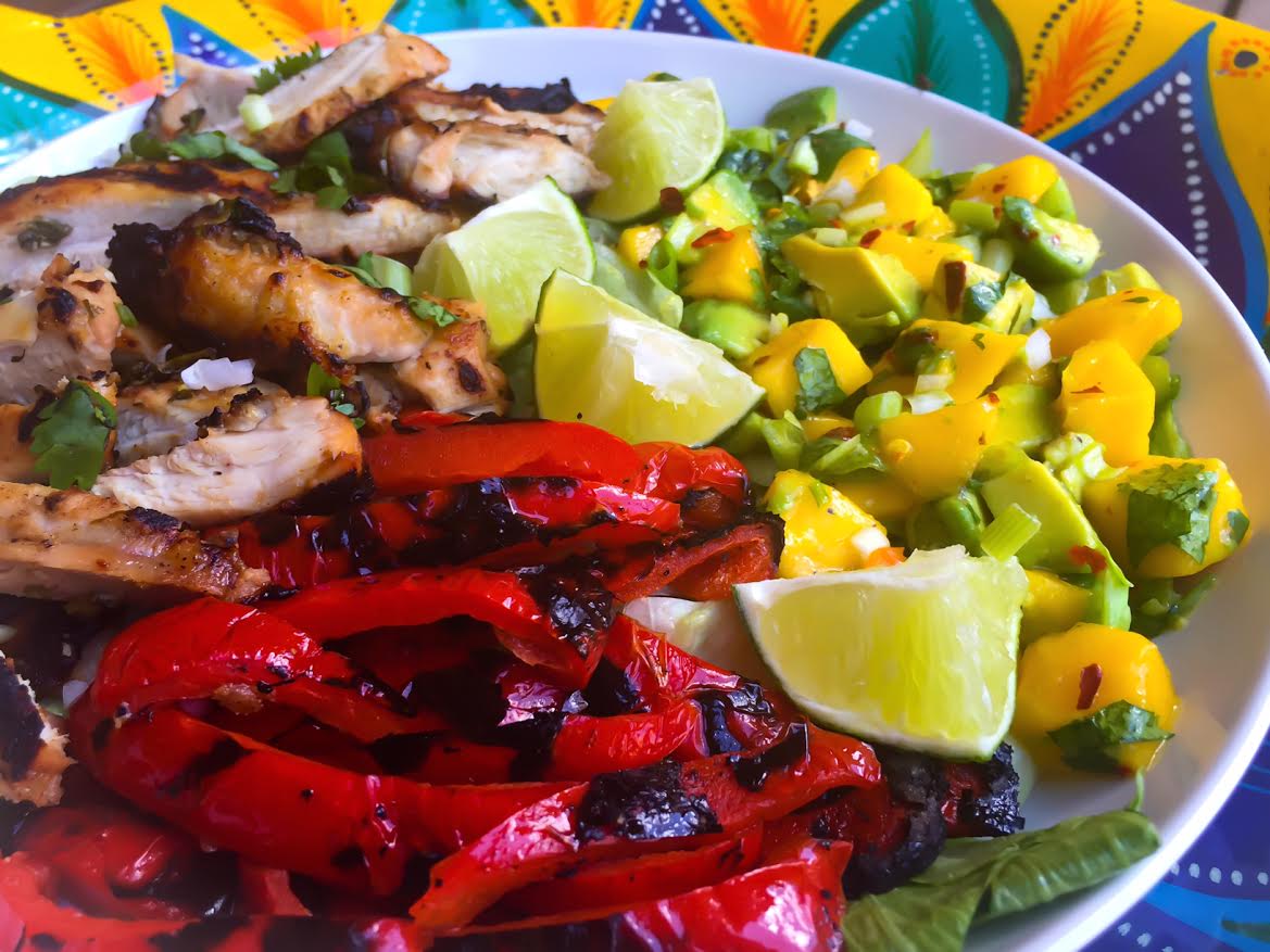 La Fabrique Gourmande: Salade de Poulet au Citron Vert et Coriandre