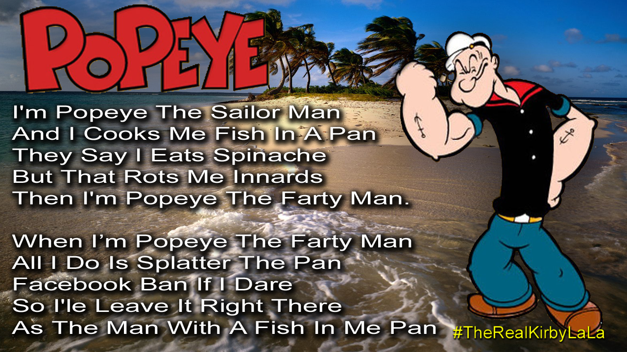 The Real Kirby La La: PopEye Probably Eats Fish