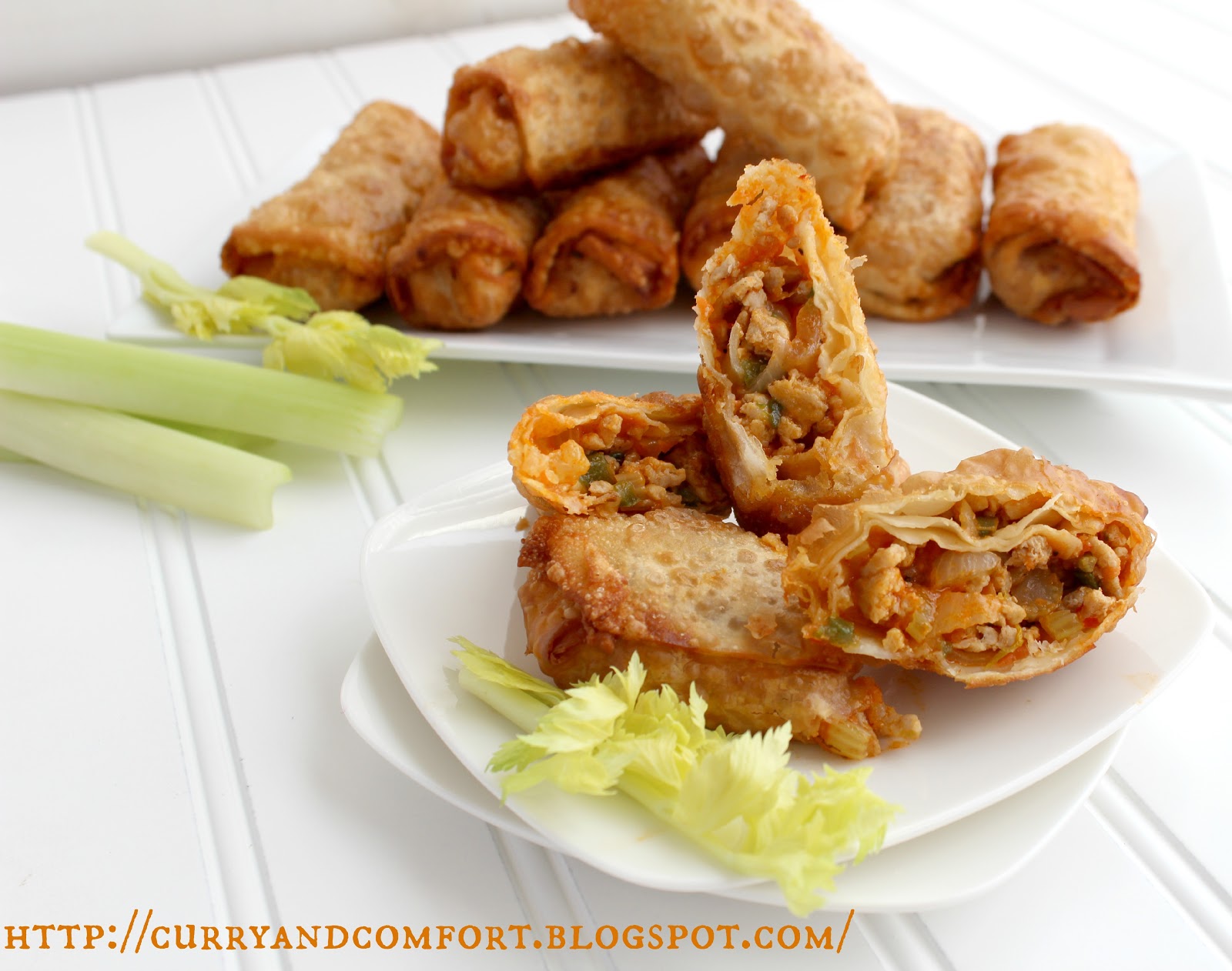 Kitchen Simmer: Buffalo Chicken Egg Rolls