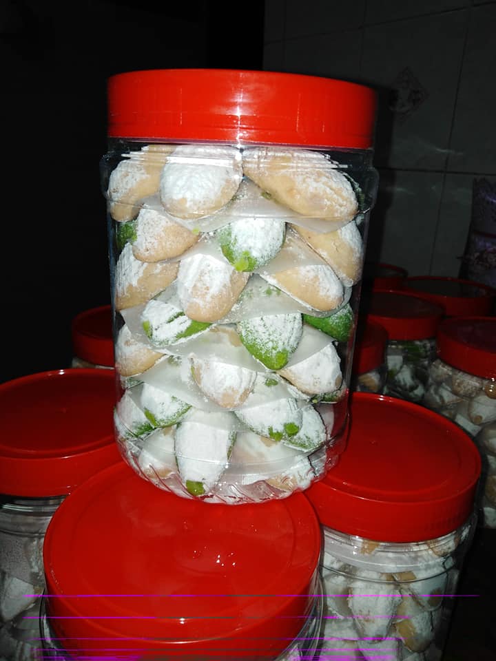 BISKUT MAKMUR KACANG - Resepi Kek Biskut Raya