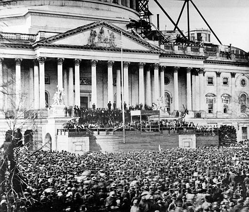 Vintage American Images: Abraham Lincoln's First Inauguration