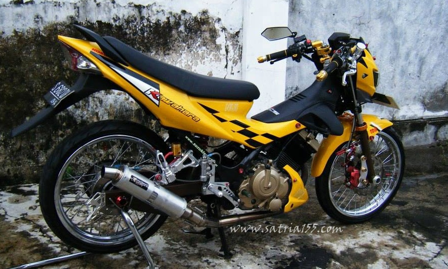 100+ Modifikasi Motor Satria FU Terkeren 2014