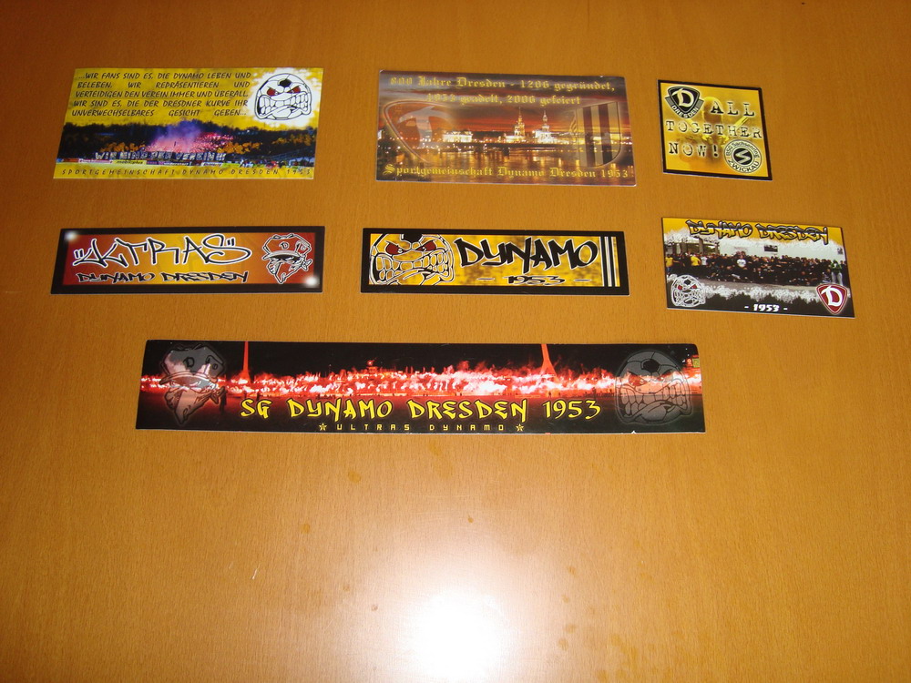 FERROLINOMANO: Pegatinas de Ultras Dynamo Dresden