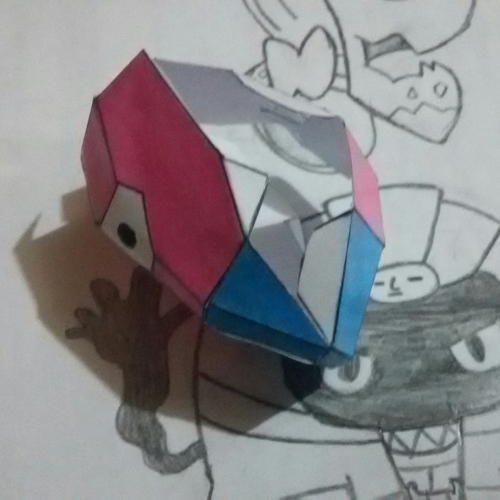 Tutorial Papercraft Porygon 3D - Pokémon Blast News