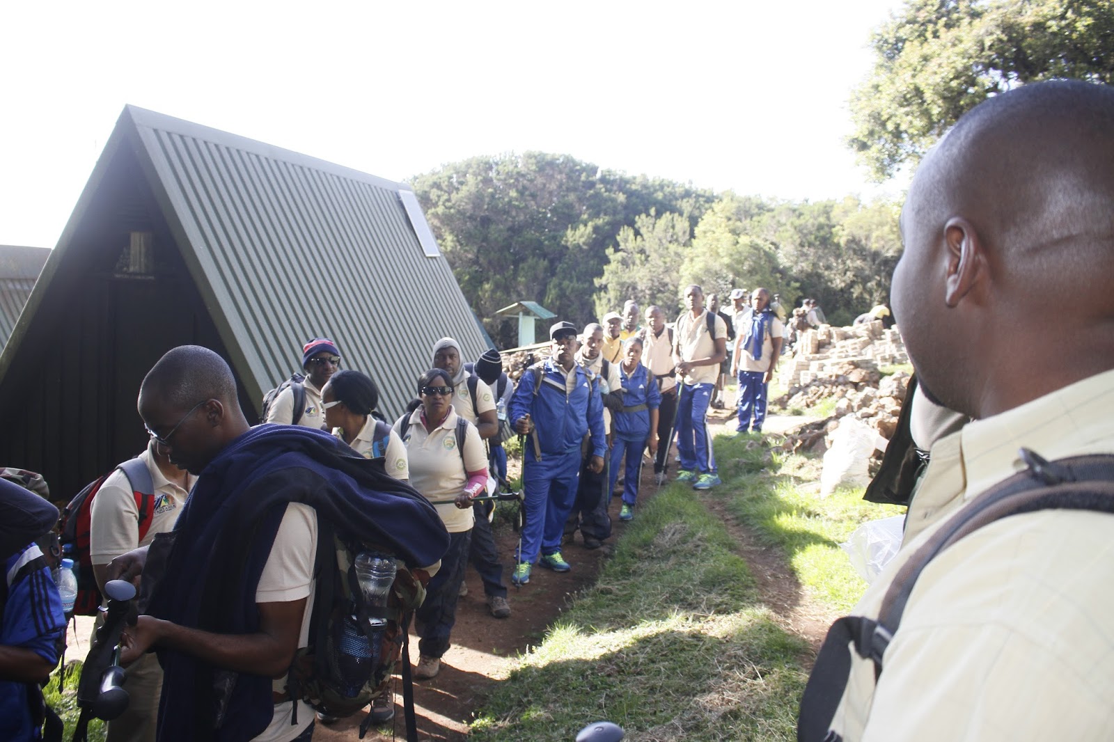 MATUKIO @ MICHUZI BLOG: SIKU YA PILI YA SAFARI YA WANAHABARI NA ASKARI ...