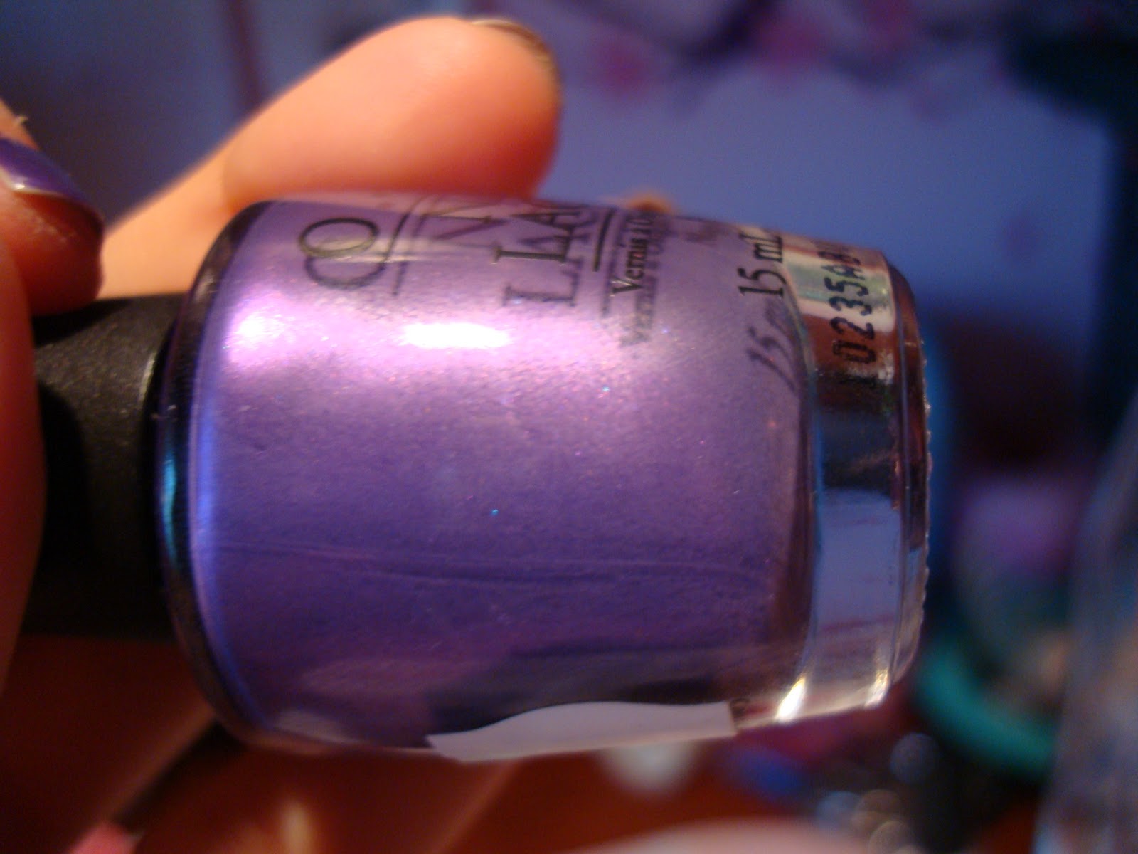 AlaeisLovesFahion&Makeup: OPI Purple with a purpose