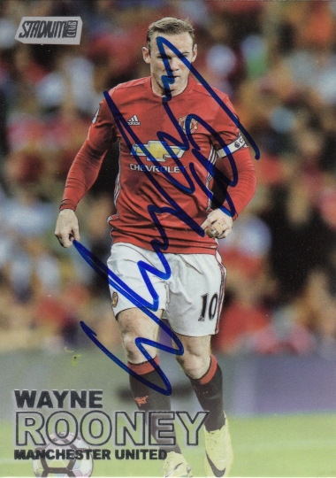 Daily Autograph: Wayne Rooney