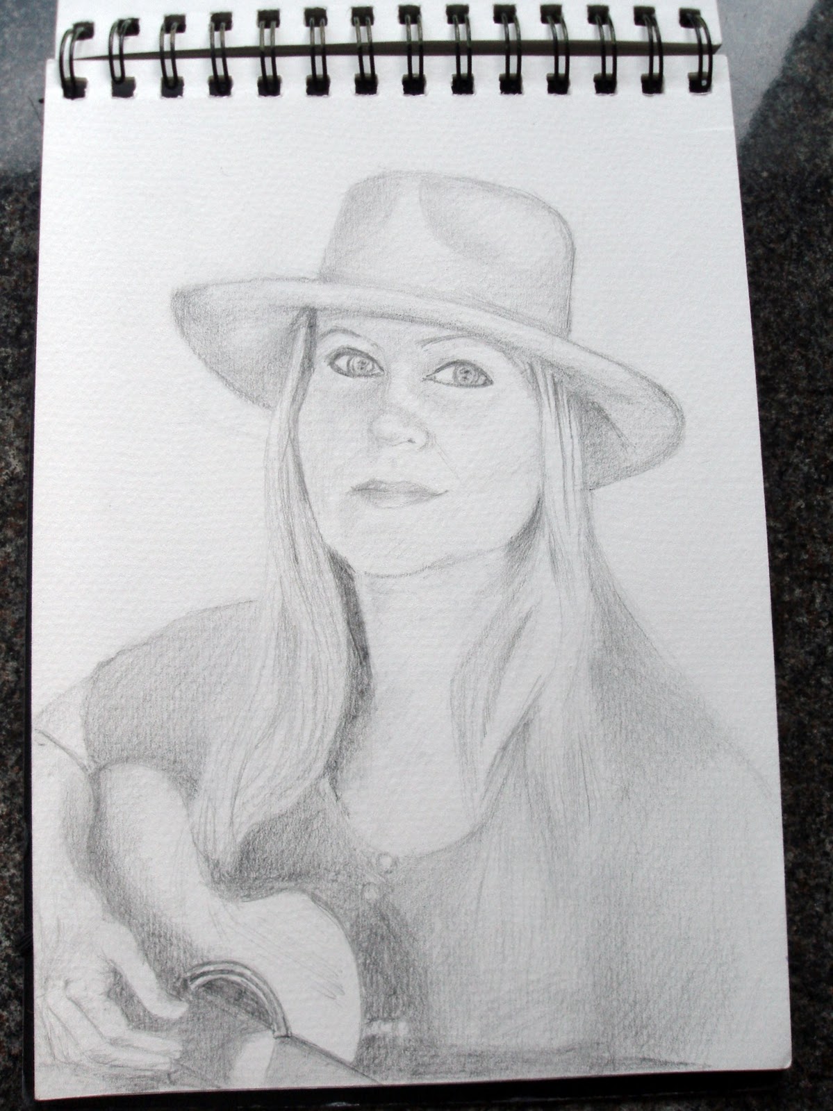 Karls Art Blog Eva Cassidy Quick Drawing Sketch