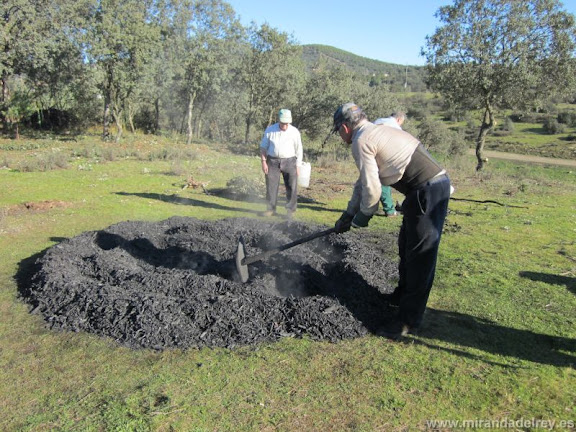 Miranda del Rey: Costumbres Populares - "Haciendo Picón"