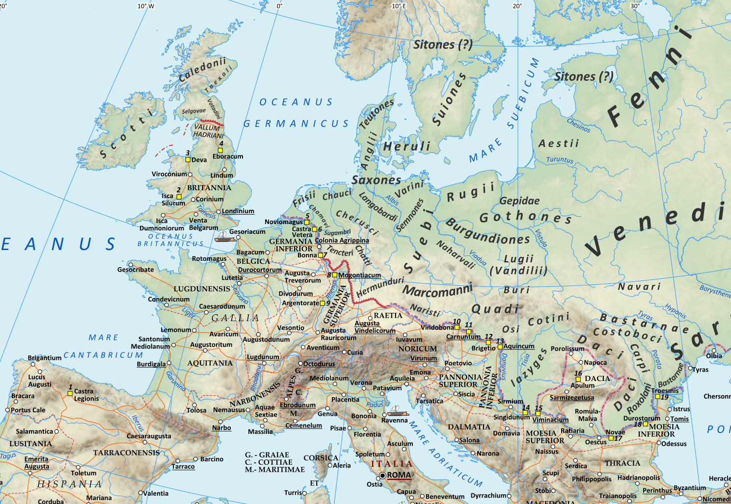 Roots & Stuff: The Tribes of Europe (Some of them, at least)