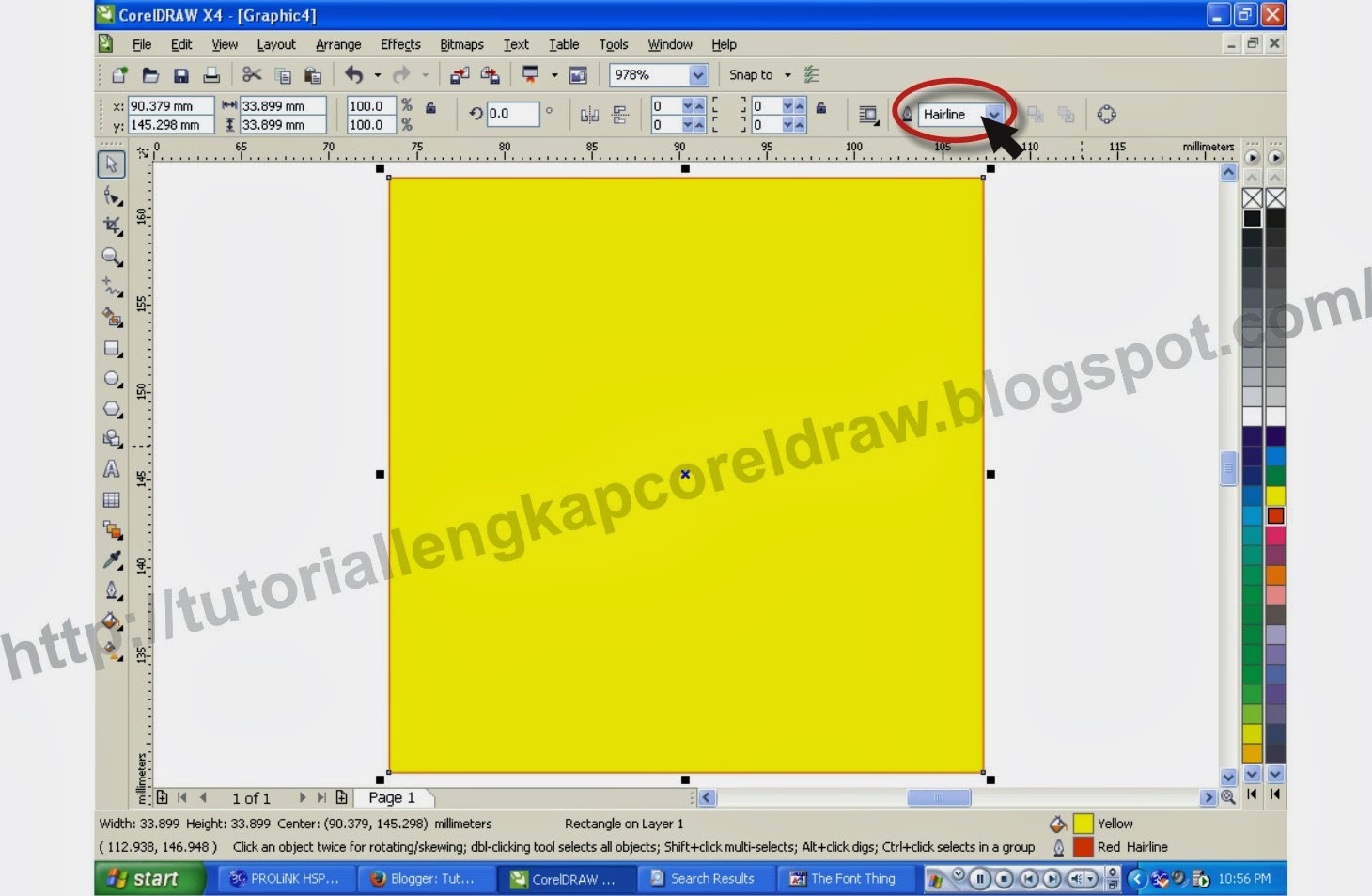 Mengenal Outline Pen pada CorelDraw | tutorial design abo21