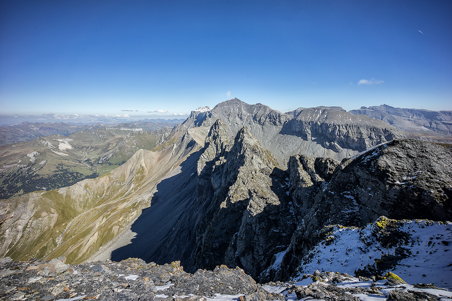 Vertical Tours: Mittaghorn 2415 m + Piz Grisch 2898 m + Ofen 2873 m