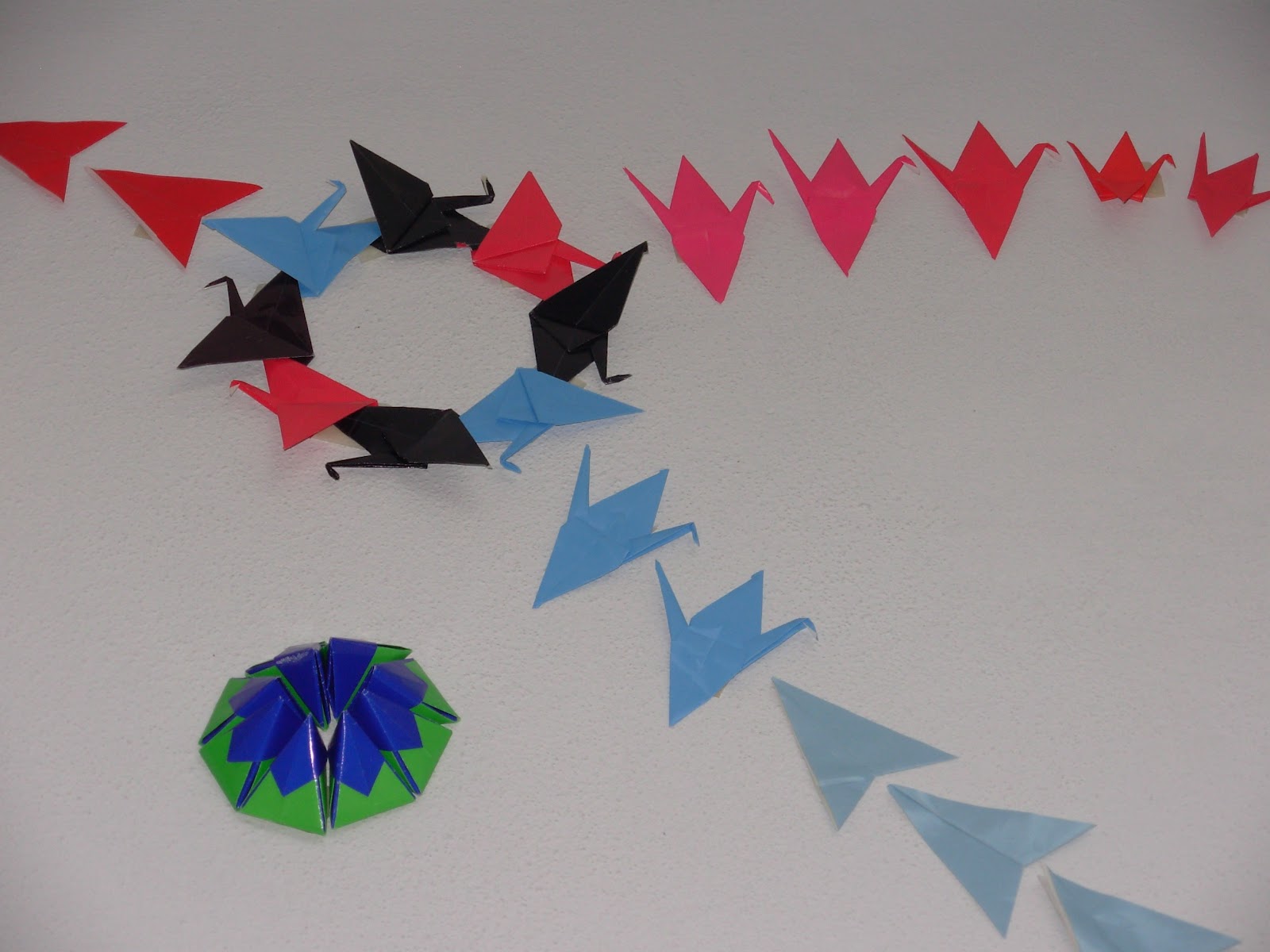 OrigamiAna: "Ciclo 33" Origami Mural