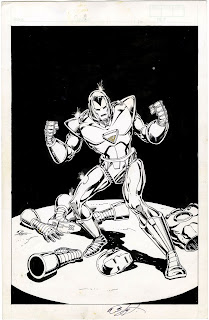 Marvel Comics of the 1980s: 1985 - Anatomy of a cover - Iron Man #200