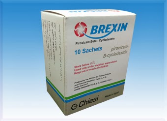 Brexin | Piroxicam beta cyclodextrin - EgyDrugIndex