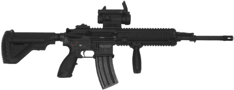 Armas: HK416 o M416