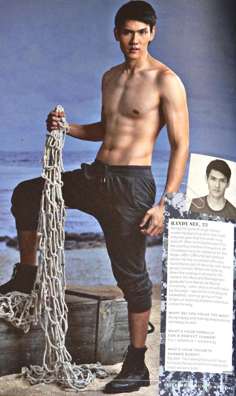 Man Central: Randy See: Shirtless