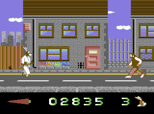 VGJUNK: NINJA RABBITS (COMMODORE 64)