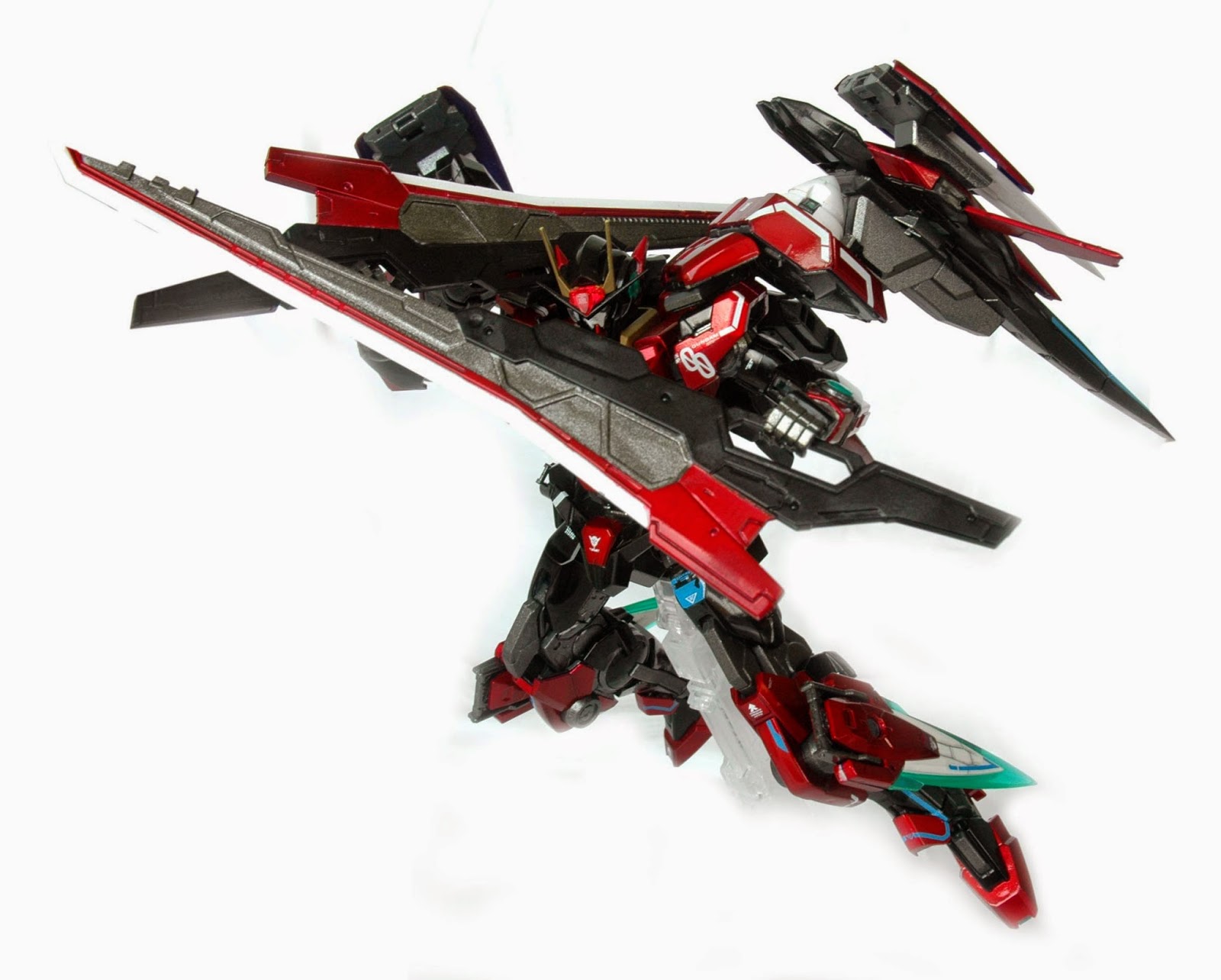 Custom Build: MG 1/100 00 Raiser + Seven Sword "REVENANT Sword Raiser"