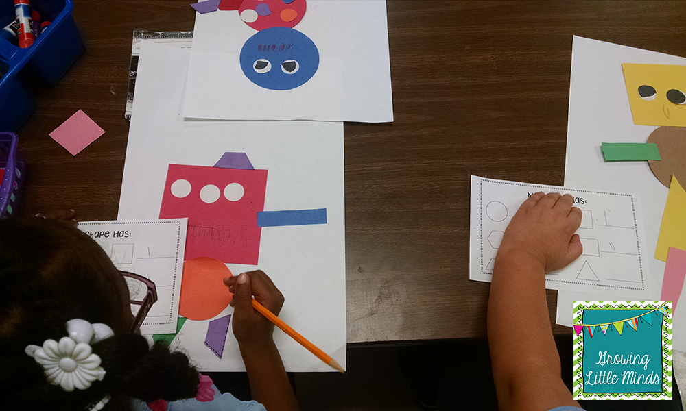 Growing Little Minds: Making Shape Creatures!