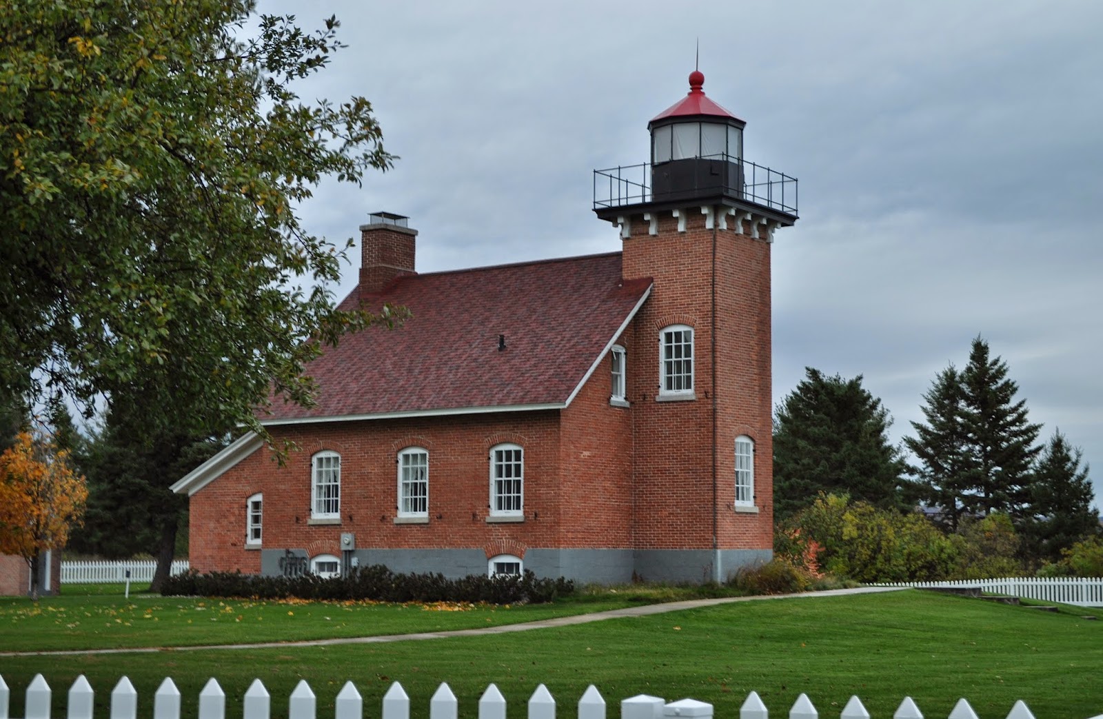 WC-LIGHTHOUSES: LITTLE TRAVERSE LIGHTHOUSE-HARBOR SPRINGS, MICHIGAN