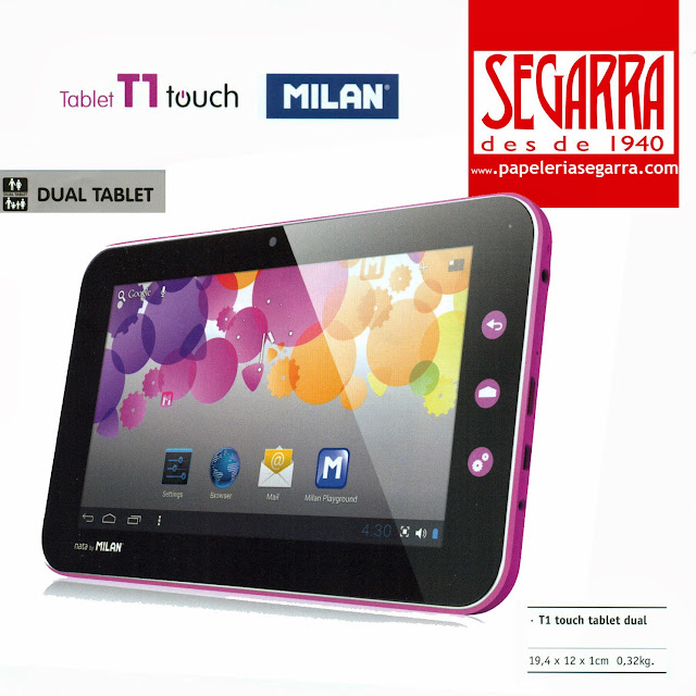 Tablet Milan estudiantes #materialescolar