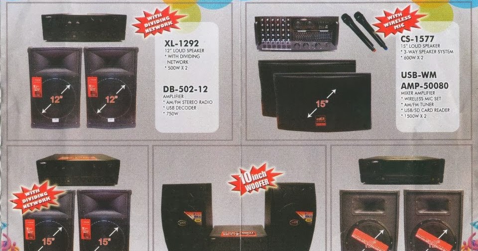 DB- AUDIO SPEAKERS AND AMPLIFIER ~ Quality Appliance Plaza