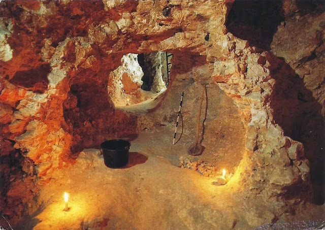 Postcards on My Wall: Neolithic Flint Mines at Spiennes (Mons), Belgium ...