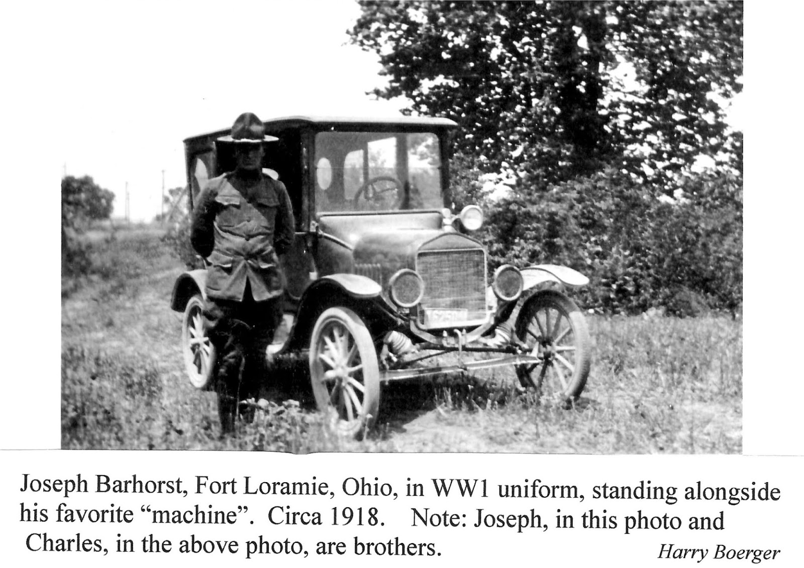 Boerger Pictorial History: Brothers Charles and Joseph Barhorst