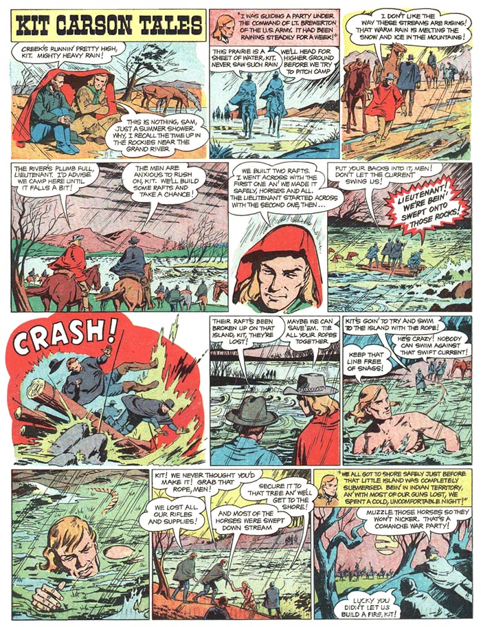 Professor H's Wayback Machine: KIT CARSON Tales, 1953