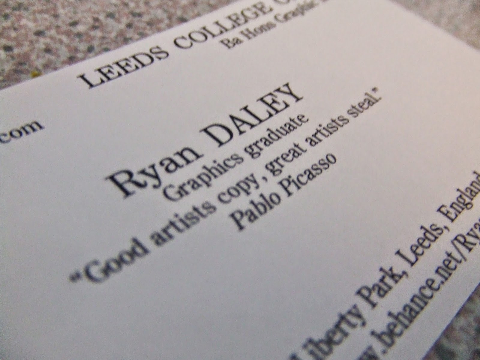 PPP: American Psycho business card scene