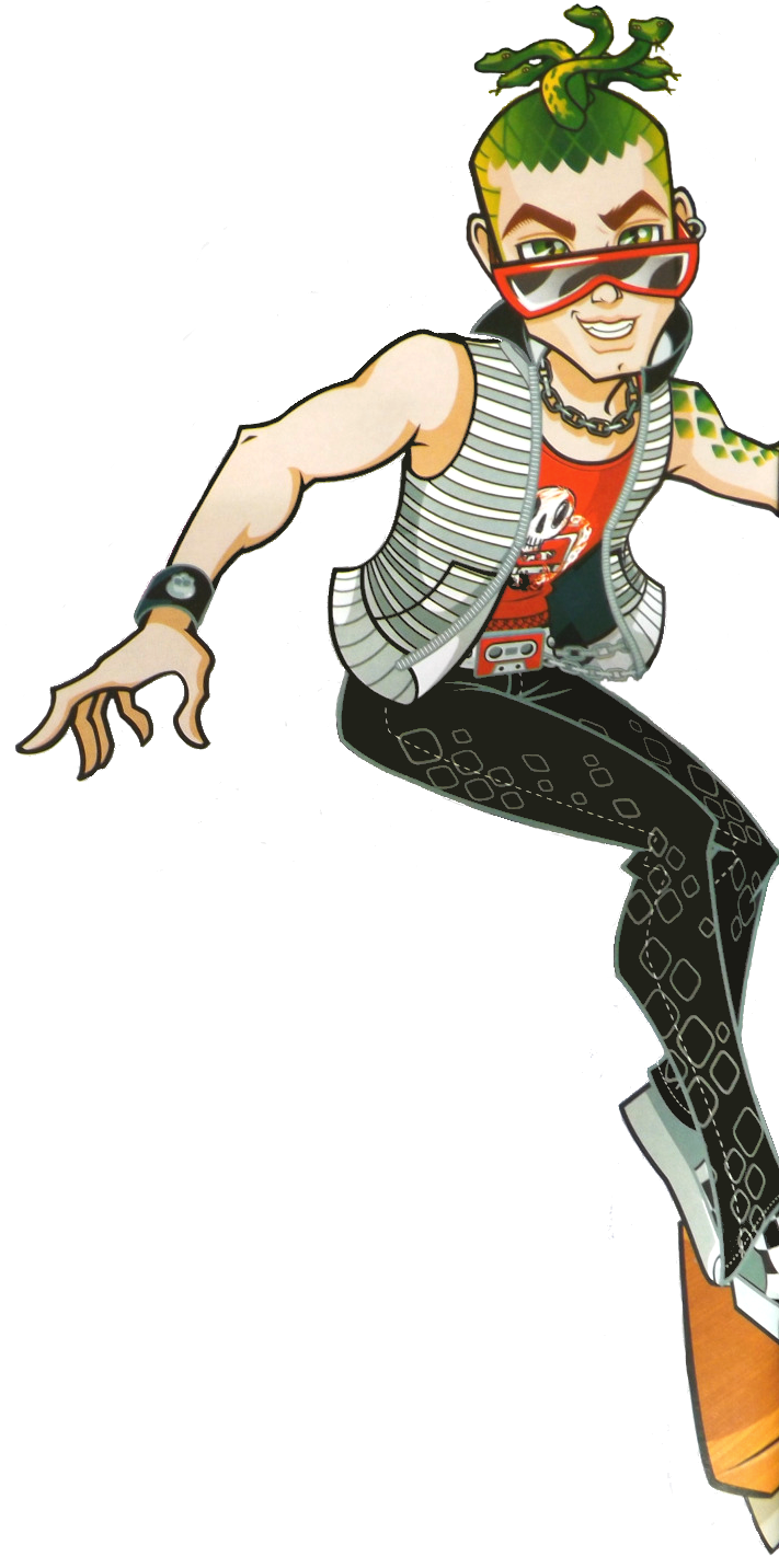 Todo sobre Monster High: Artwork/PNG de Deuce Gorgon