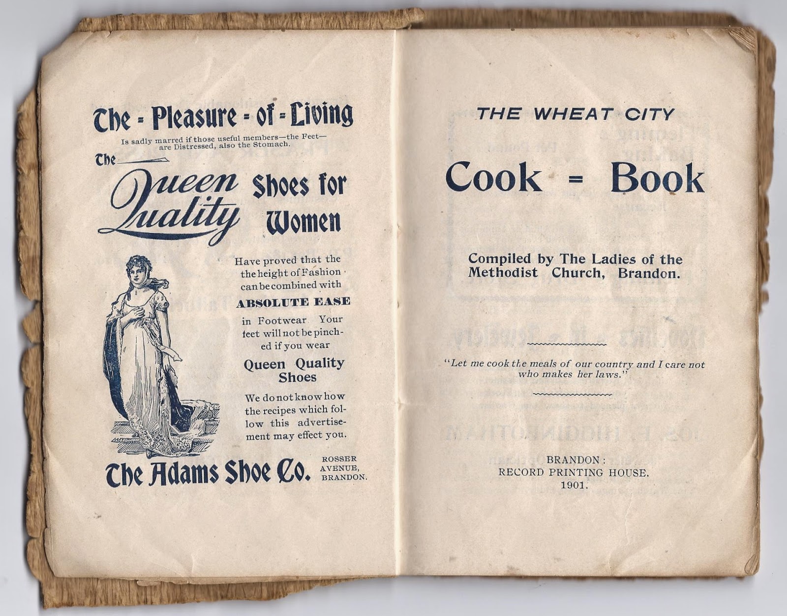 Inkwell Inspirations: Antique Cookbooks Part 1 1890 - 1906