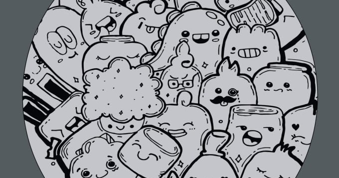 Create Doodle Art Illustration On Your Demand - Cartoon or Comic Design