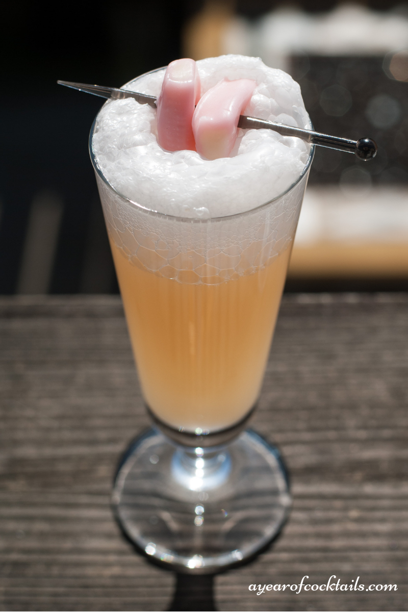 Grapefruit Sour Sparkler - A Year of Cocktails