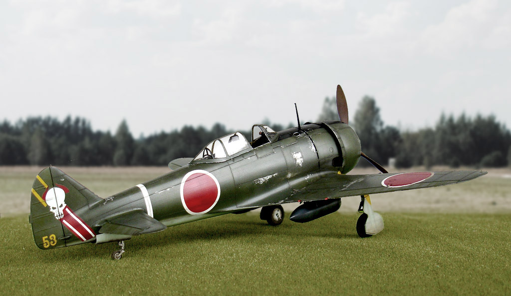 Aviation of Japan 日本の航空史: Alex Angelopoulos' Ki-44 Shoki ~ Hasegawa 1 ...