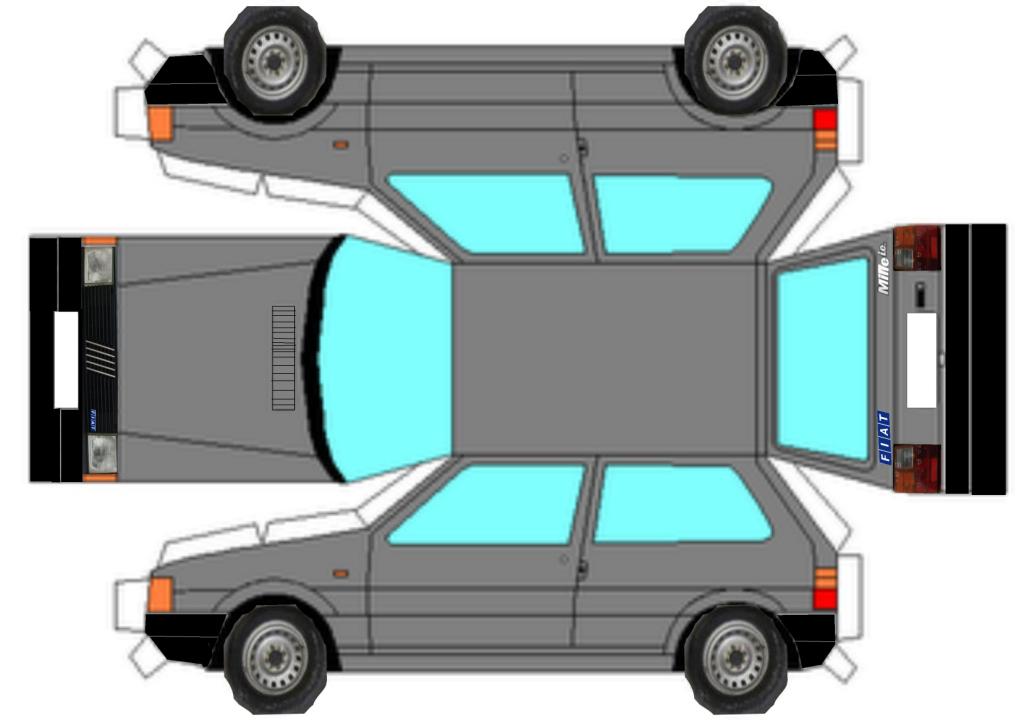 Carro de papercraft - Imagui