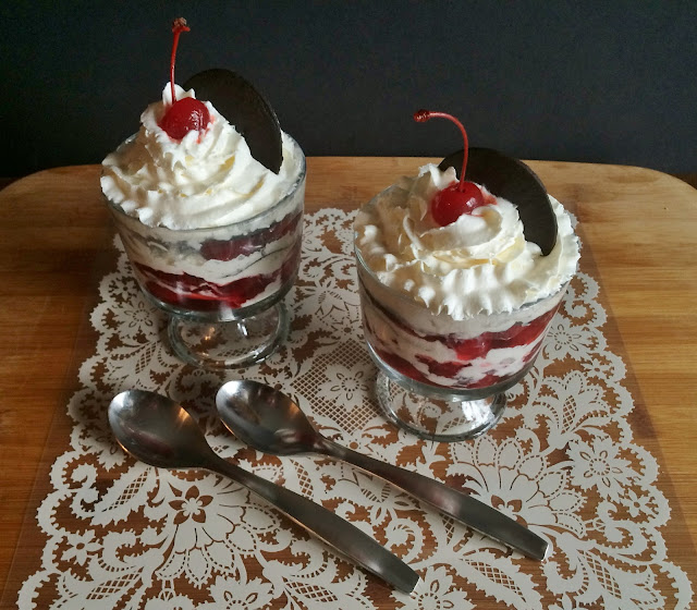 My Tiny Oven: Super Simple 3 Ingredient Mini Black Forest Cakes