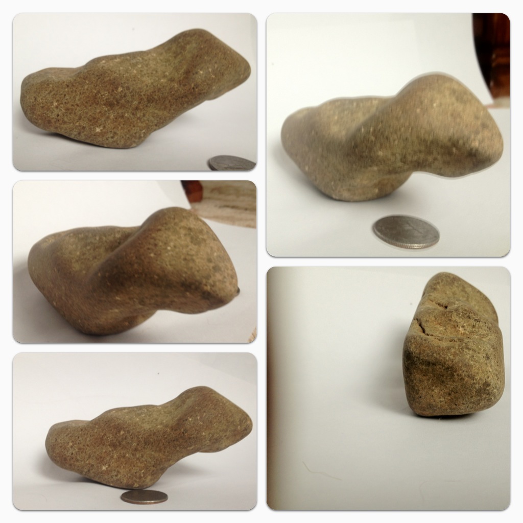 Rock Piles: Inscribed pebble and possible birdstone from CT
