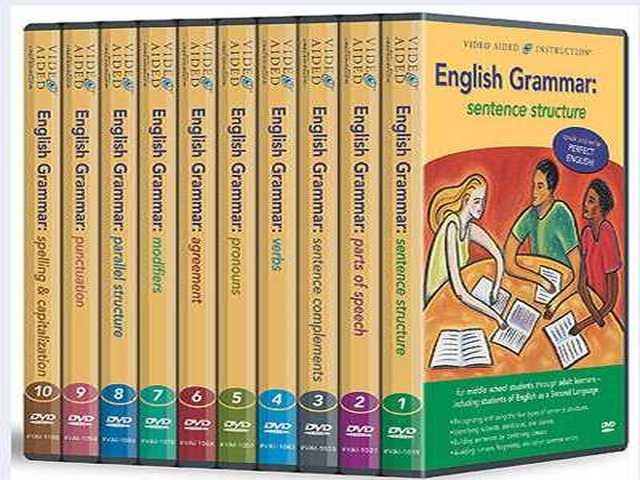 السلسلة الكاملة لدروس قواعد اللغة الأجنبية The Complete English Grammar ...