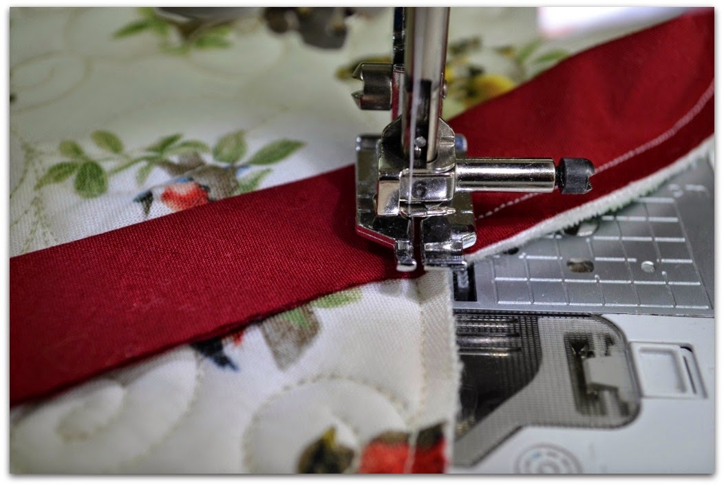 .Quiltscapes.: Fancy Finishes: Scallop-Edge Binding .Quiltscapes.: Fancy Finishes: Scallop-Edge Binding