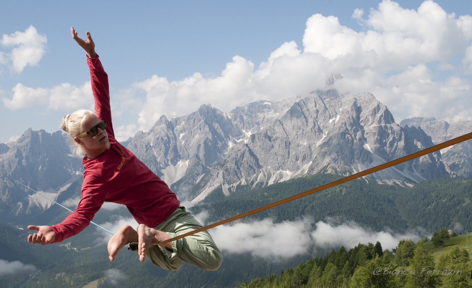 WHOLEWHITE: Alla scoperta della Slackline