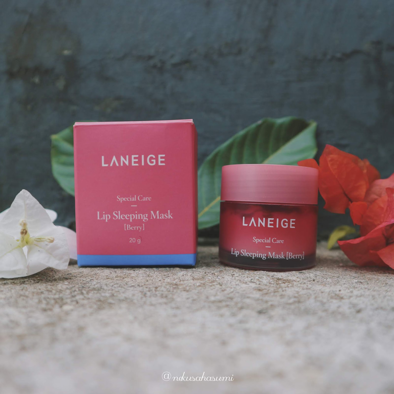 (Review #LipCare ) Laneige Lip Sleeping Mask Berry - ネクサ ハスミ RECIPE