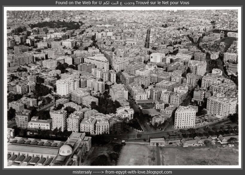 From Egypt With Love: Cairo aerial view from 1860, 1904 & 1931